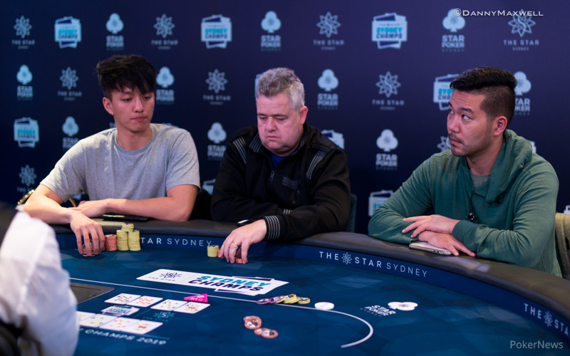 Wakeman Doubles Through Lee | 2019 The Star Sydney Champs | PokerNews
