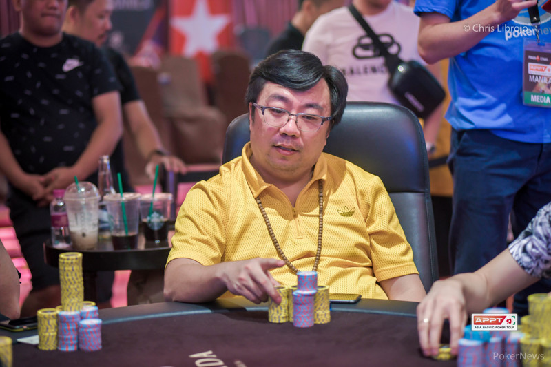 Bin Zhao Eliminated in 15th Place (₱579,500; $11,224) | 2019 PokerStars ...