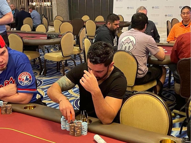 Aaron Massey Eliminated in 9th Place ($40,385) | MSPT Venetian $1,100 ...