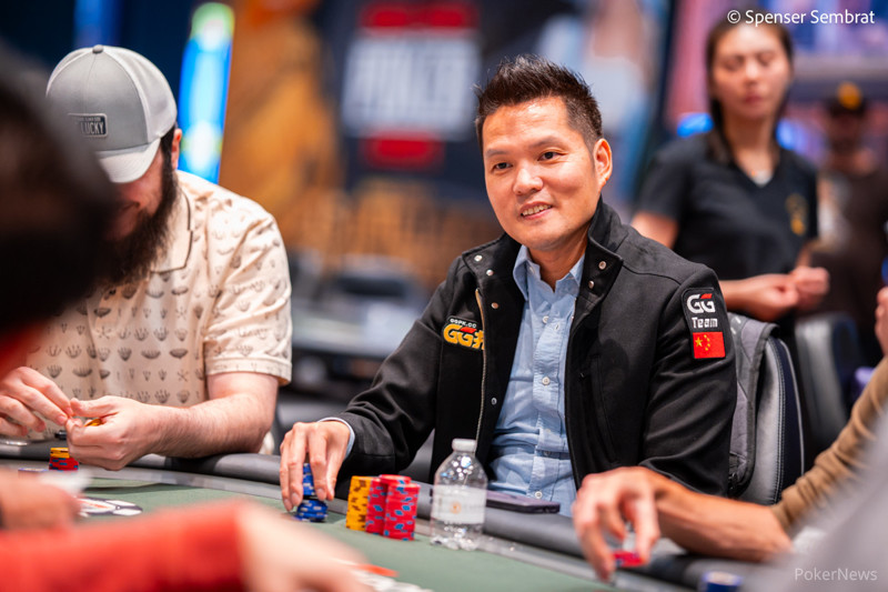 "Very Lucky" Ren Lin Among the Chip Leaders on Day 1 of the $10,000 ...