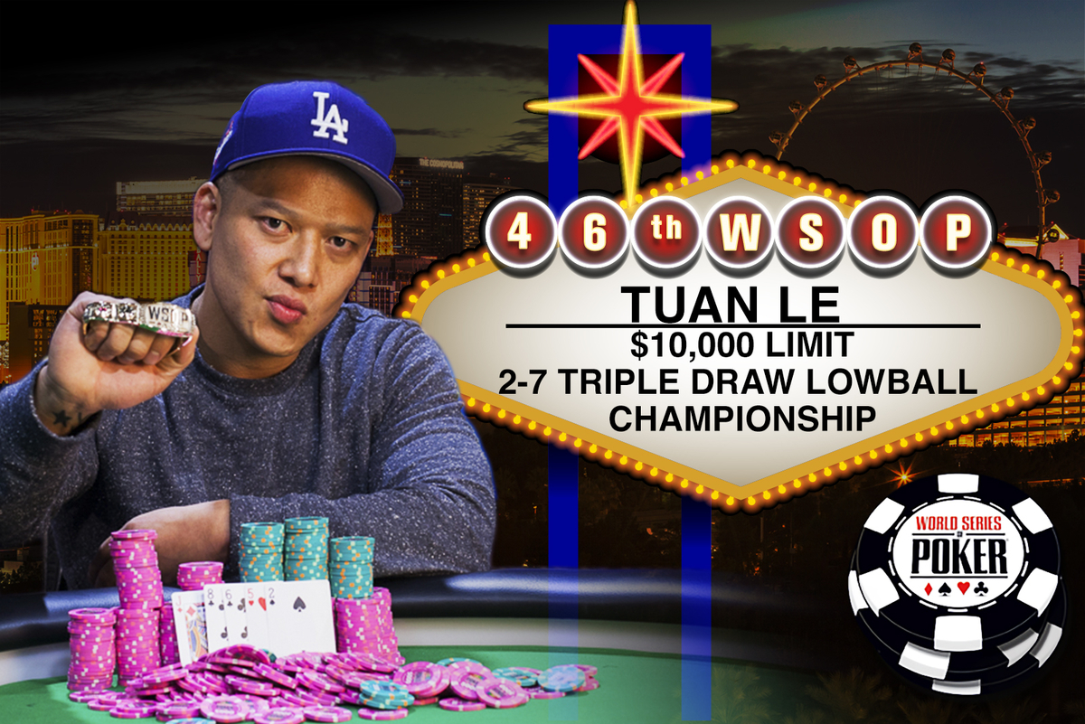 Tuan Le Goes Back-to-Back in $10K 2-7 Triple Draw; First to Defend ...