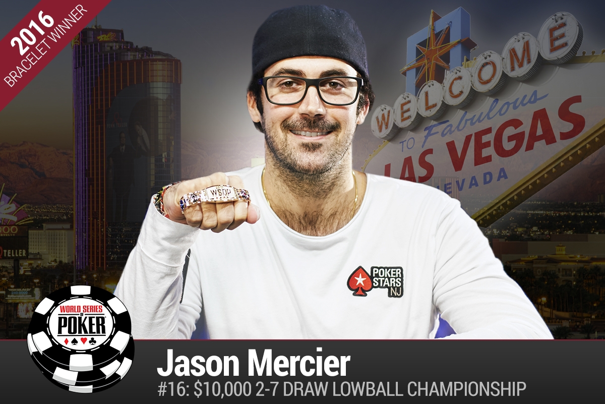 Jason Mercier Wins His 4th WSOP Bracelet and a Whole Lot More | PokerNews